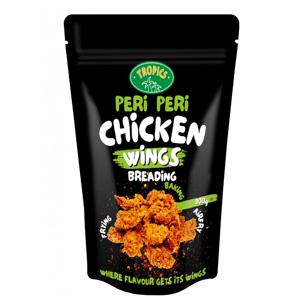 Peri Peri Chicken Wings Breading - Tropics Foods